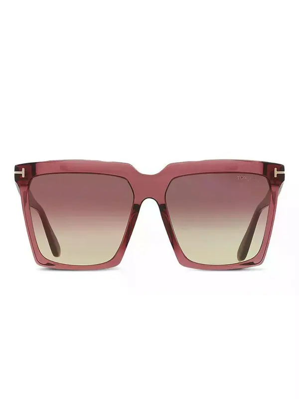 TOM FORD Square Full-rim Sunglasses - Pink