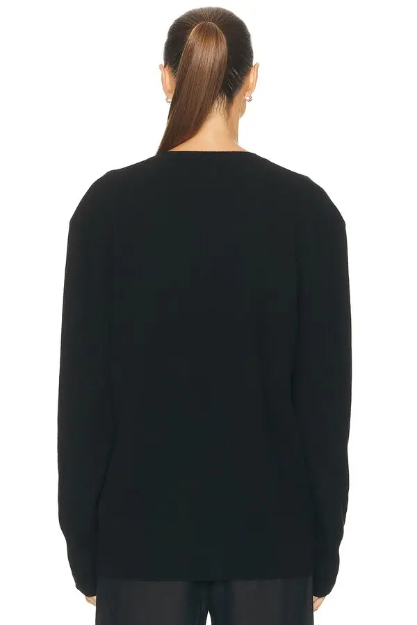 TOTEME Cashmere V-neck Knit Sweater