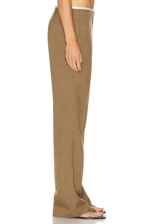 EAVES Lyla Decon Trouser - Olive