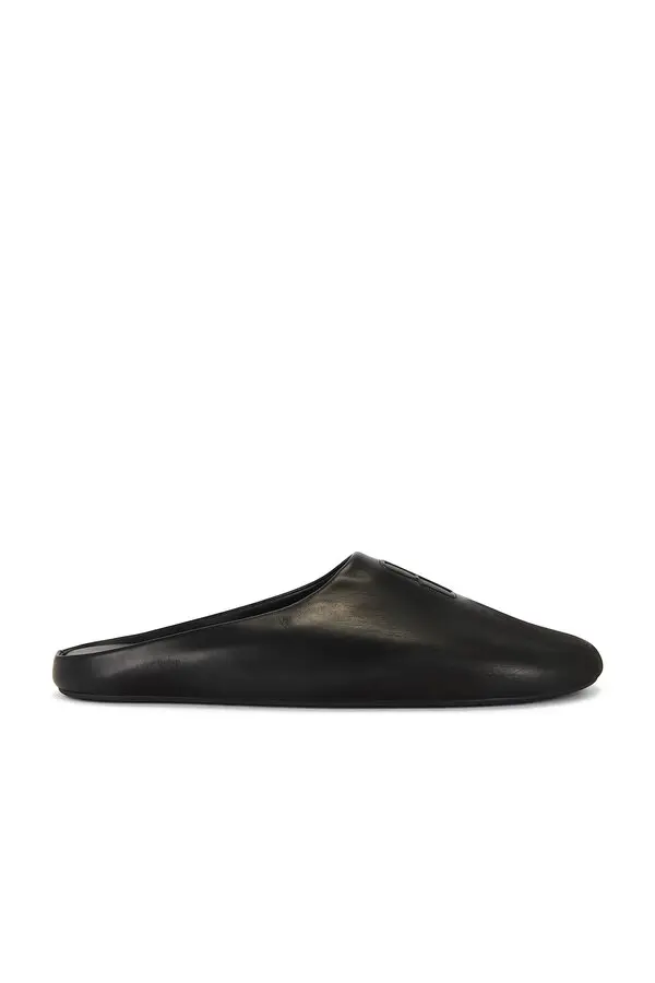 Balenciaga Chateau Mule Flat - Black