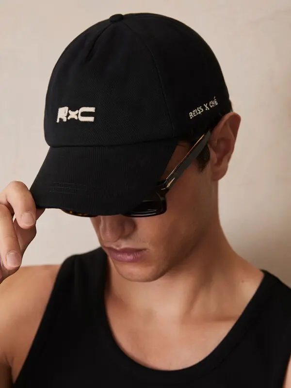 REISS Logo-embroidered Baseball Cap