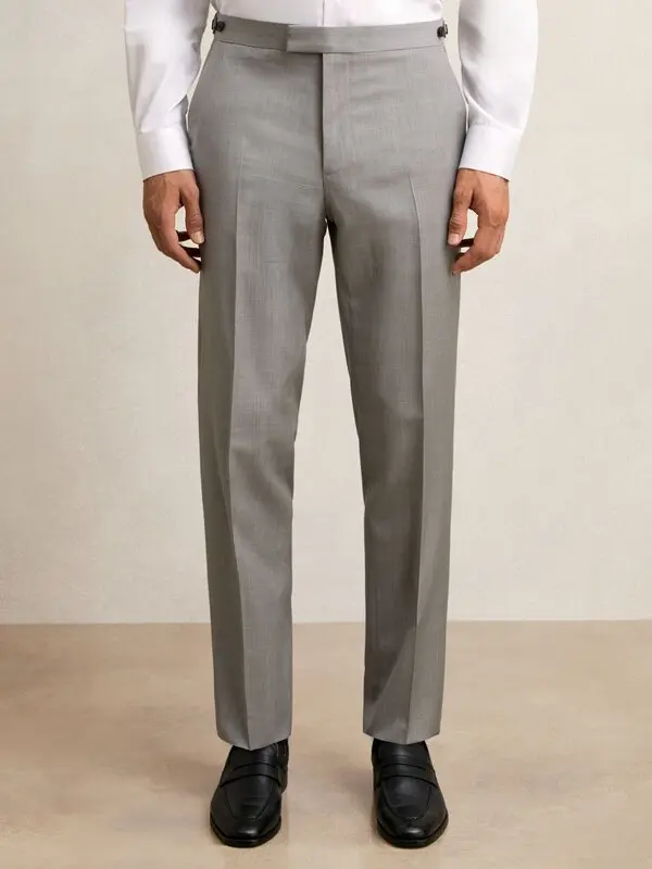 REISS Inspire Wool Tailored-fit Suit Trousers