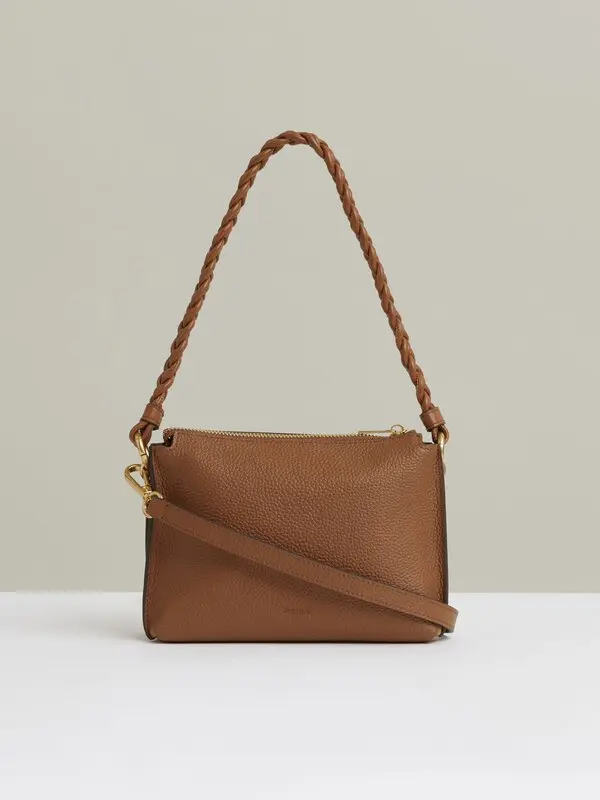 Paige Plaited-strap Cross-body Bag