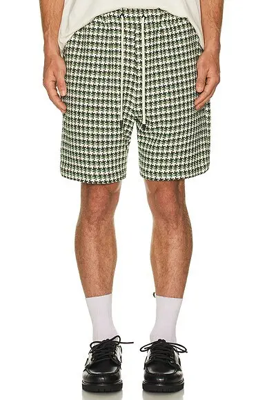 ETAI LA Plaid Drawcord Shorts
