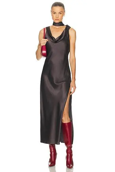 Acne Studios Dotti Silk Slip Dress