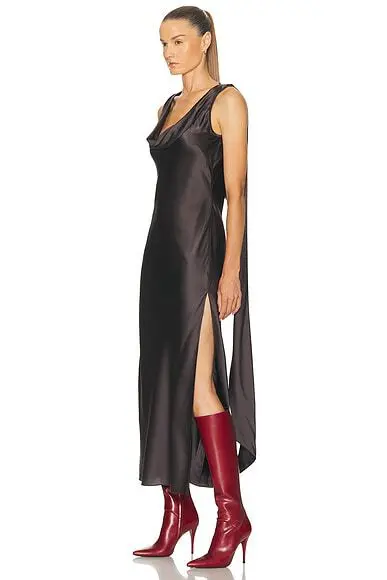 Acne Studios Dotti Silk Slip Dress