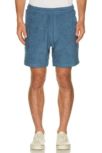 Oas Coronet Terry Shorts - Blue