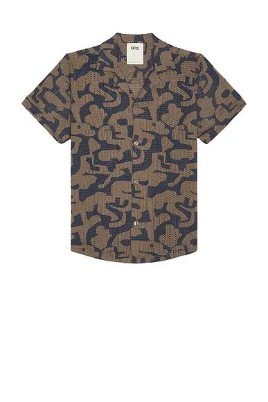 Oas Morel Puzzlotec Cuba Net Shirt - Multi