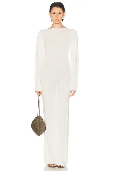 EAVES Long Sleeve Maxi Dress