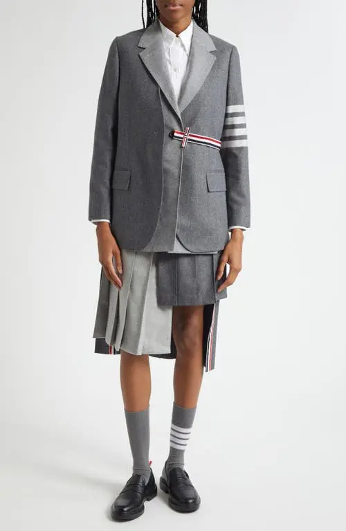 Thom Browne 4-bar Wool & Cashmere Sport Coat