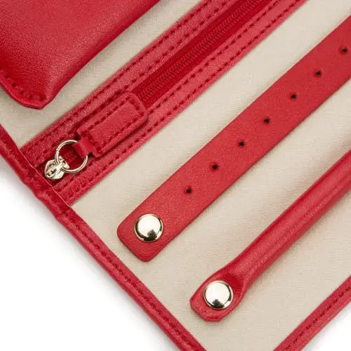 Wolf Palermo Jewelry Roll - Red