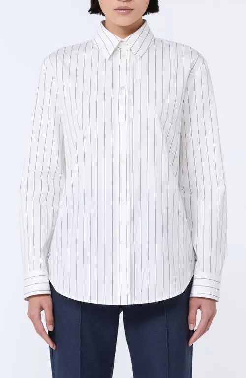 MM BY MAX MARA Effige Cotton Button-up Shirt