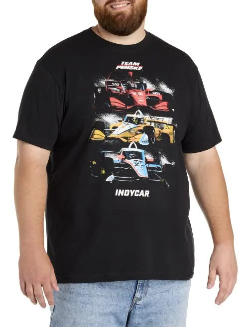 TRUE NATION BY DXL Big & Tall Indy Car Racing Graphic Tee