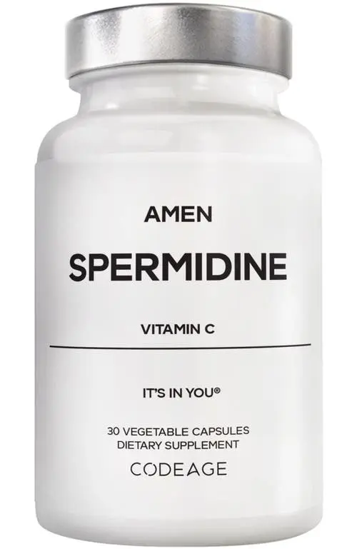 CODEAGE Spermidine Supplement, Spermidine Hcl - White
