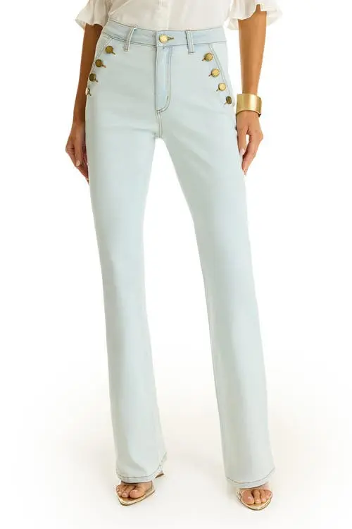 THE NOLI SHOP Allegra Bootcut Jean - Cloud