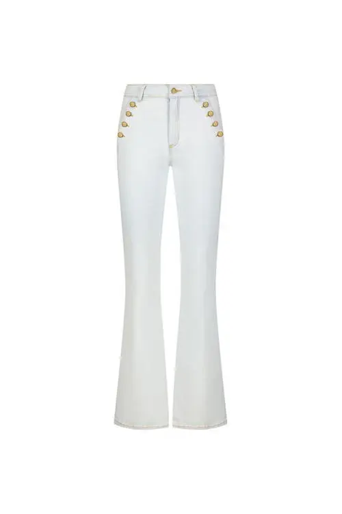 THE NOLI SHOP Allegra Bootcut Jean - Cloud