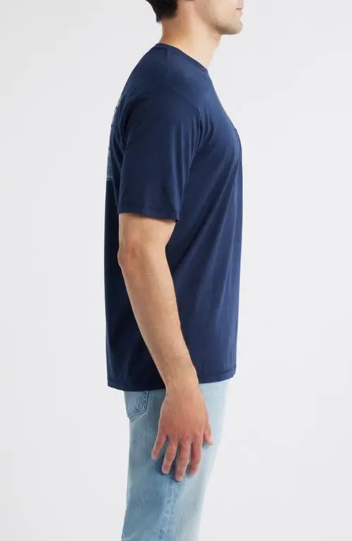 Johnnie-o Kahuna Crewneck T-shirt - Navy