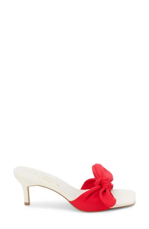 Matisse Uptown Bow Slide Sandal - Red