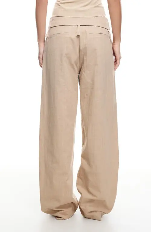 Lioness Flourish Foldover Wide Leg Pants
