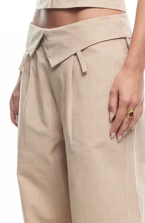 Lioness Flourish Foldover Wide Leg Pants