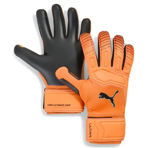 PUMA Ultra Pro Soccer Goalkeeper Gloves - Orange