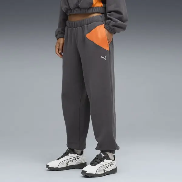 PUMA Relaxed Fit Sweatpants - Gray