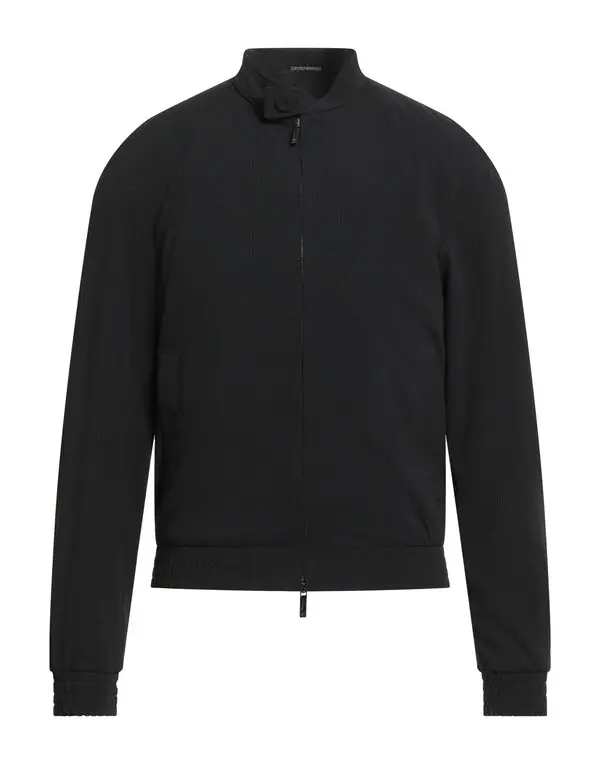 Emporio Armani Harrington Jacket - Black