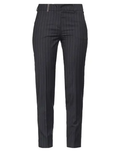 Peserico Virgin Wool Pinstriped Tapered Pants