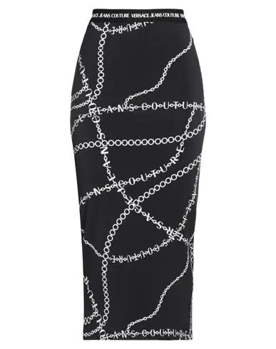 Versace Midi Pencil Skirt - Black