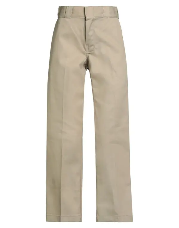Dickies Straight Leg Gabardine Pants - Beige