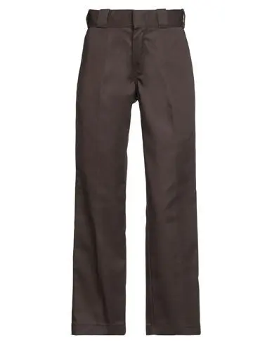 Dickies Straight Leg Gabardine Pants - Dark Brown