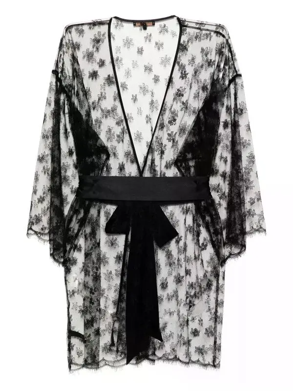 Kiki De Montparnasse Lace Robe