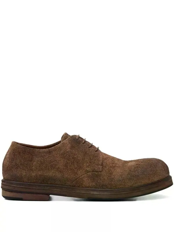 Marsèll Zucca Zeppa Suede Derby Shoes - Brown