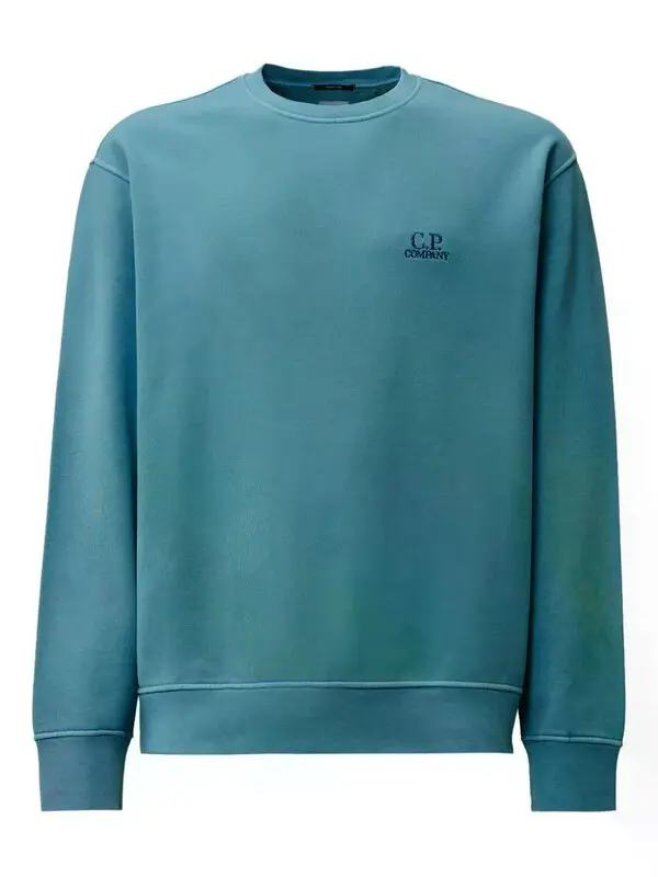 C.P. COMPANY Crew-neck Sweatshirt With Embroidered Logo