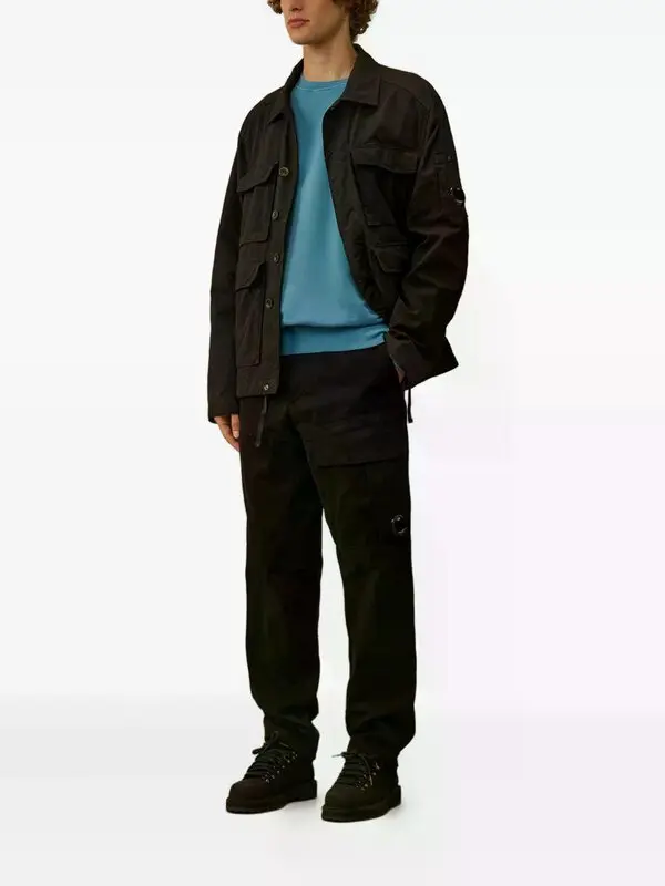 C.P. COMPANY Crew-neck Sweatshirt With Embroidered Logo