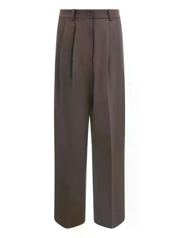 P.a.r.o.s.h Pleated High-waisted Trousers