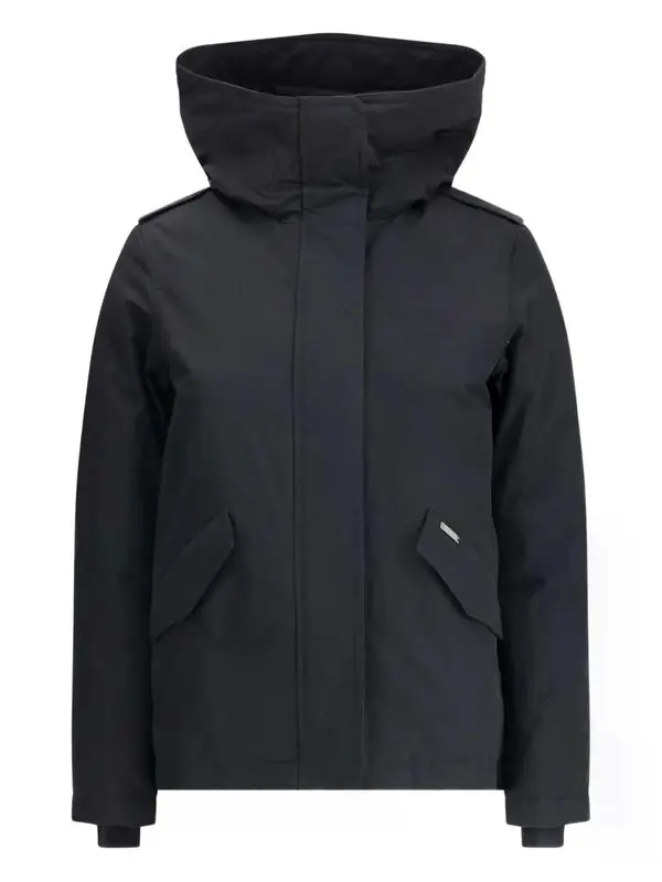 Woolrich Hooded Padded Jacket - Black