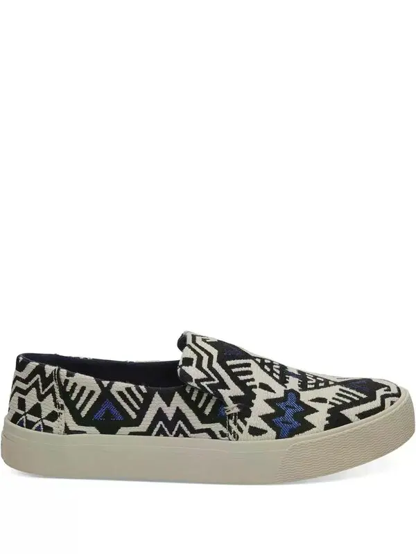 Toms Sunset Geometric-pattern Slip-on Sneakers