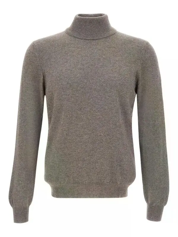 GRAN SASSO Ribbed Turtleneck Sweater
