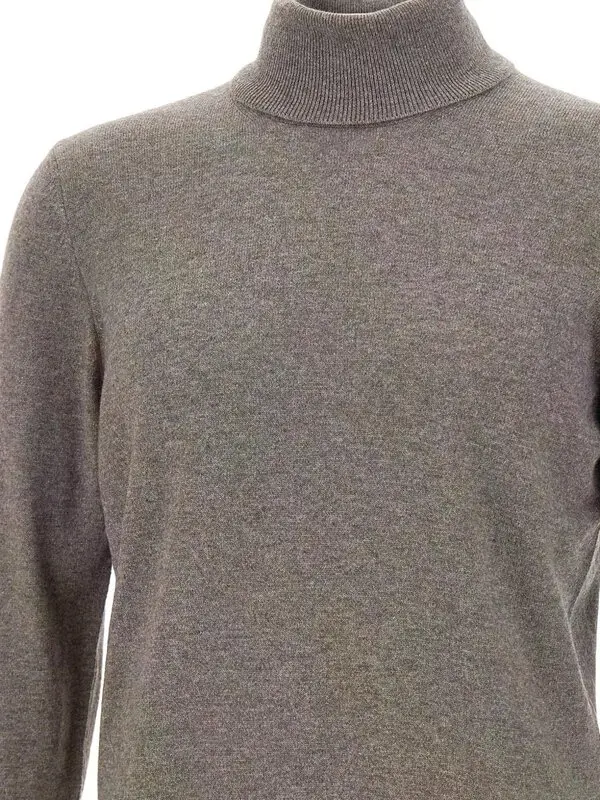 GRAN SASSO Ribbed Turtleneck Sweater