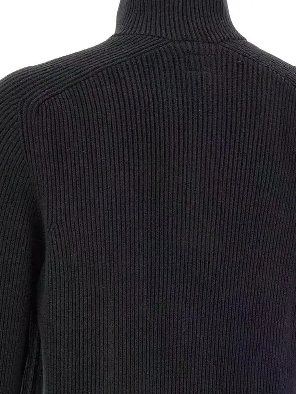 C.P. COMPANY Ribbed Lens-pocket Sweater
