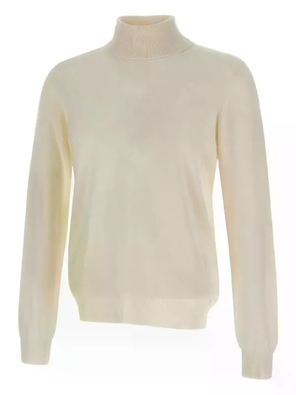 GRAN SASSO Ribbed Turtleneck Sweater