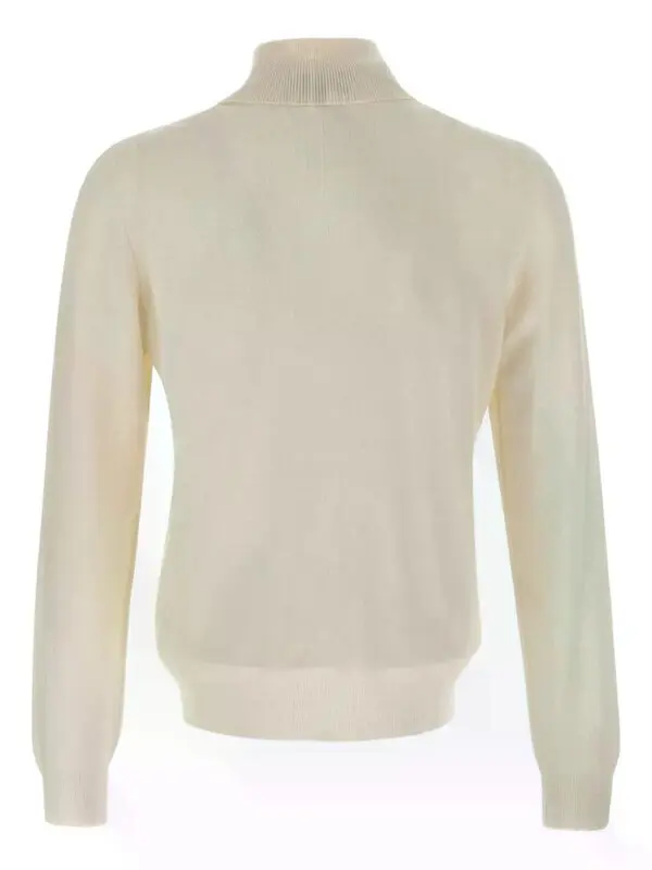 GRAN SASSO Ribbed Turtleneck Sweater