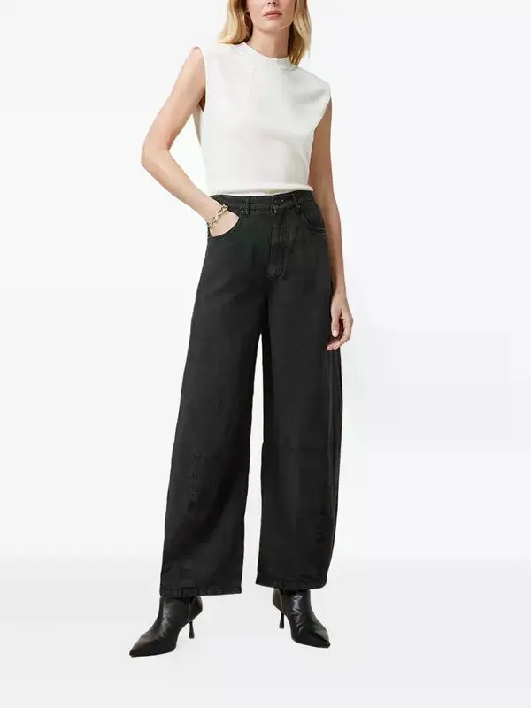 ALLSAINTS Panelled Wide-leg Jeans