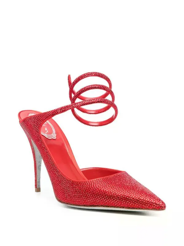 Rene Caovilla 100mm Cleo Pumps