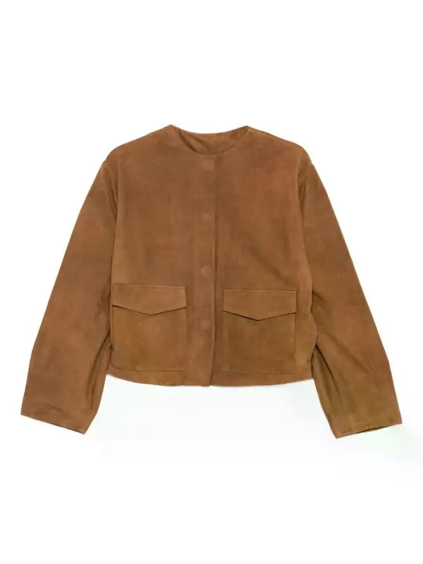 ST. AGNI Suede Jacket