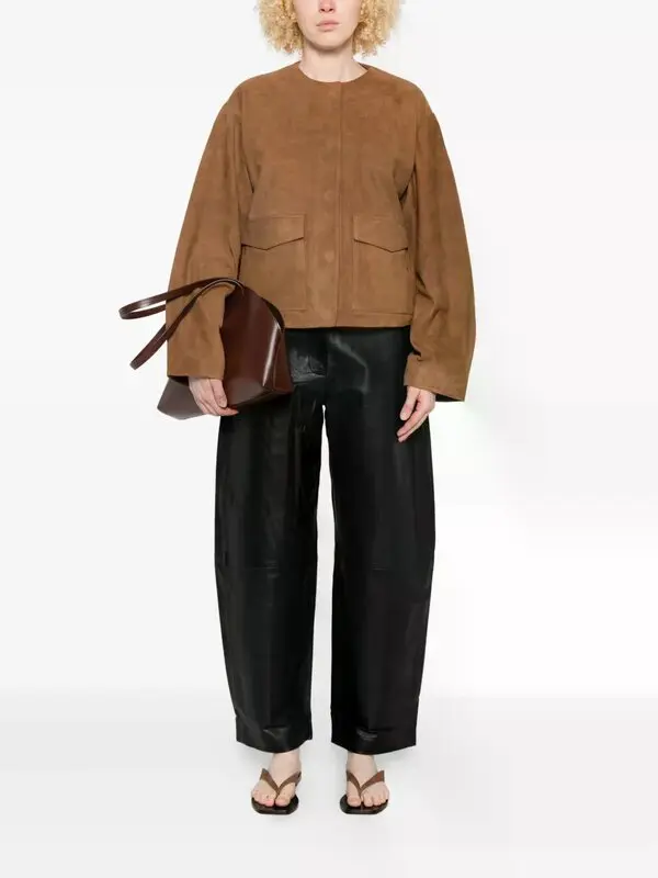 ST. AGNI Suede Jacket