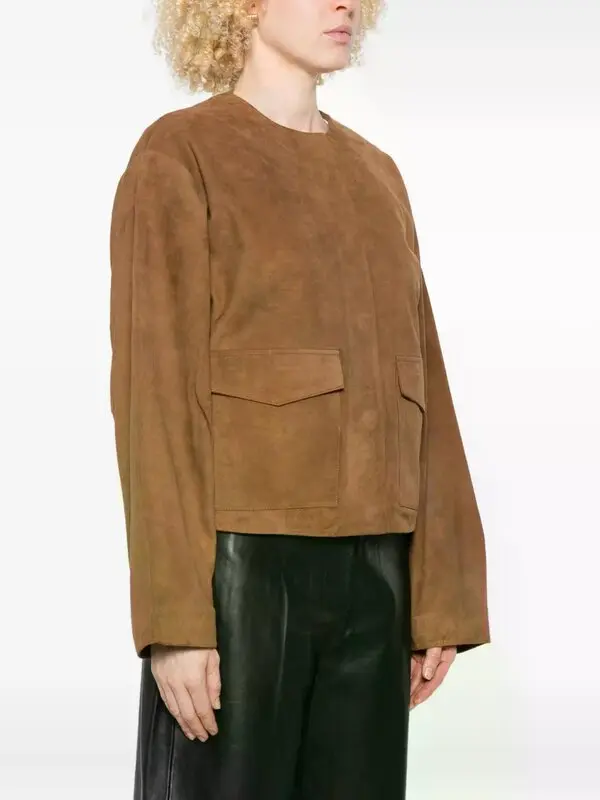 ST. AGNI Suede Jacket