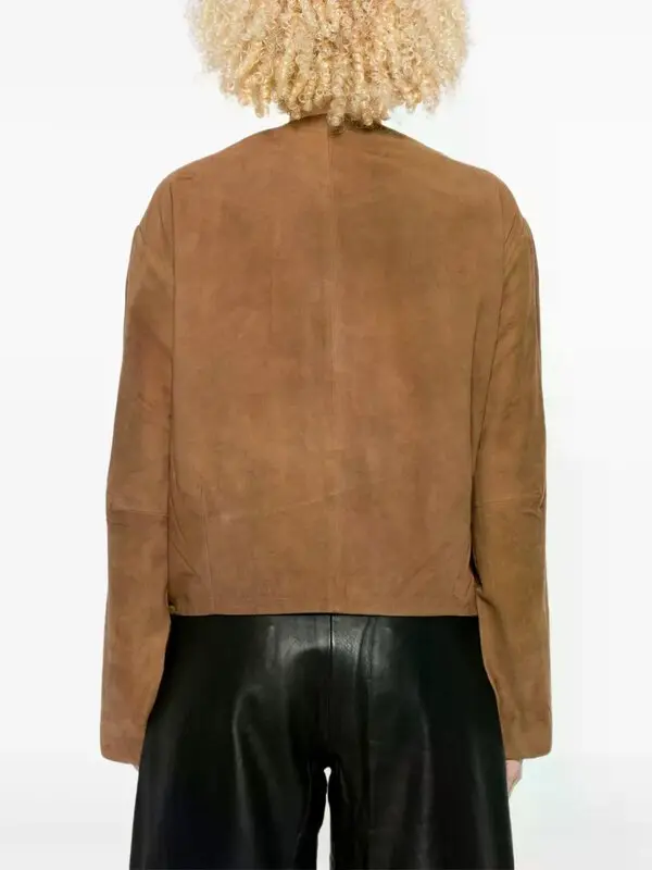 ST. AGNI Suede Jacket