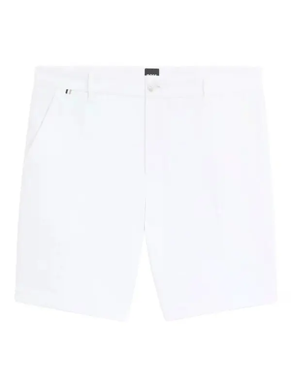 BOSS Tailored Shorts - White